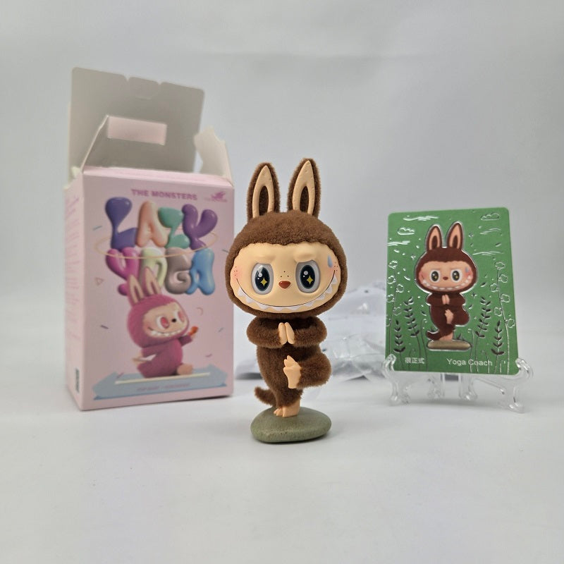 POPMART #11 Labubu The Monsters Lazy Yoga (Secret Yoga Coach) 1pc NEW ...