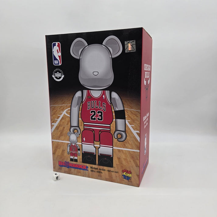 Bearbrick Michael Jordan 1998 Last Shot 100% & 400% Set, by Medicom – ETTV