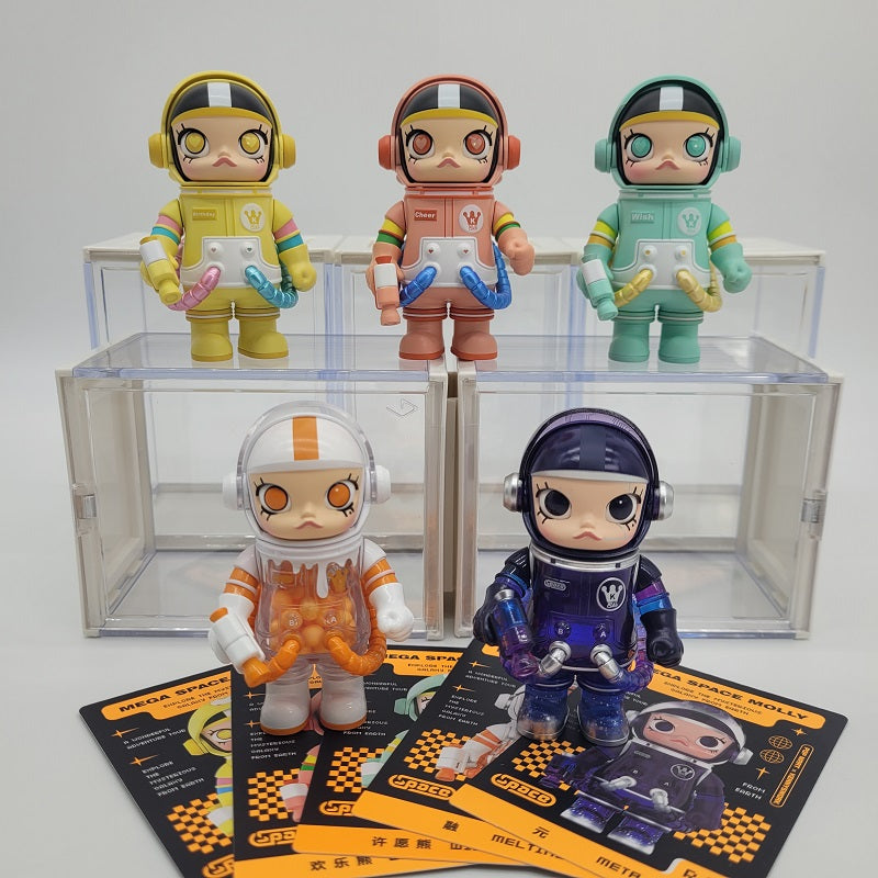 POPMART MEGA Space Molly 100% Series 2 A+B (All 5 Secret Edition) 5pc – ETTV