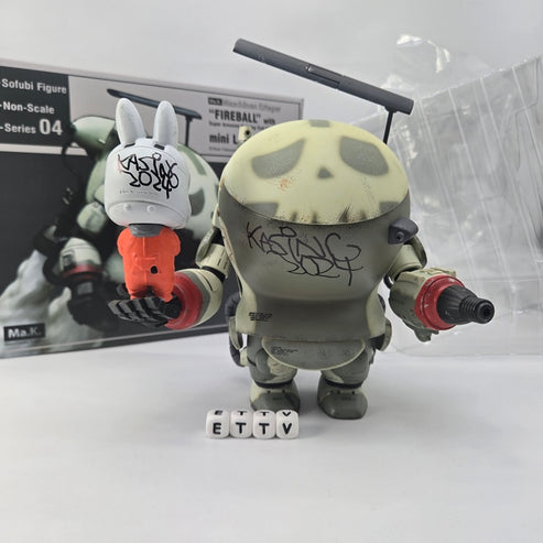 How2work DCON 2024 Labubu Pilot Ma.K. Maschinen Krieger Fireball Sofub ...