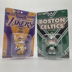 POPMART NBA Mega Space Molly 100% Hang Tag Figures (LA Lakers, Boston ...