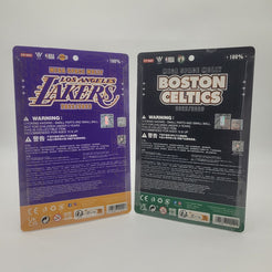 POPMART NBA Mega Space Molly 100% Hang Tag Figures (LA Lakers, Boston ...