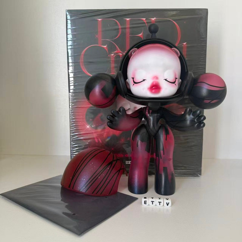 POPMART MEGA α SKULLPANDA 400% Red Crystal (PTS Beijing) Signed – ETTV