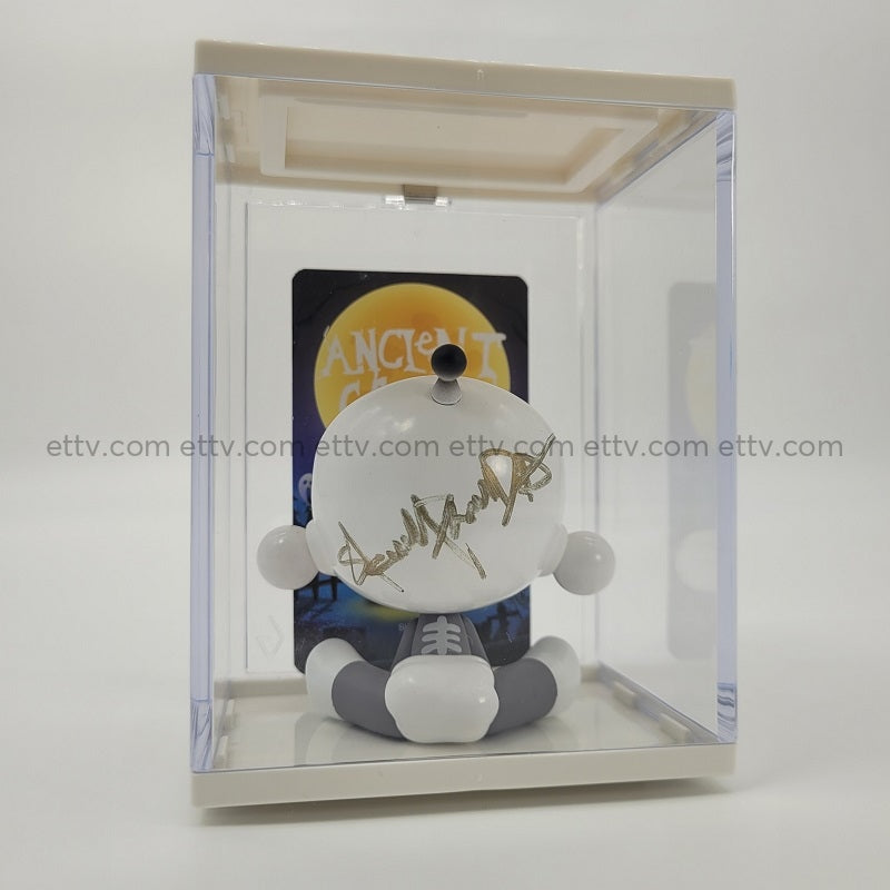 ETTV Popmart SkullPanda Ancient Castle Series (Skeleton) Signed by Art