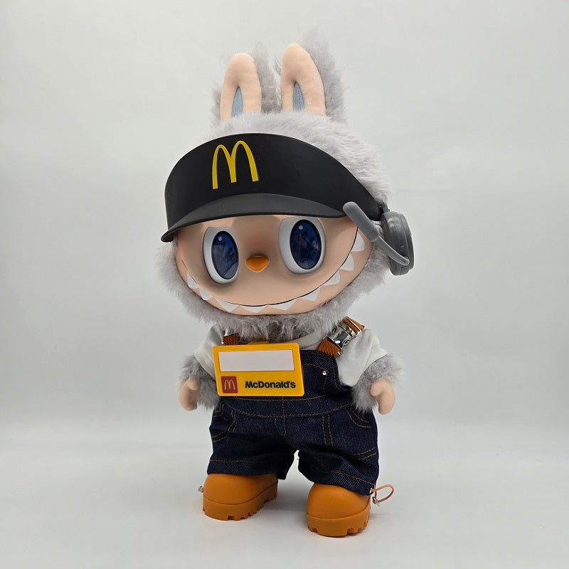 POPMART Labubu 400% The Monsters Fall In Wild with McDonald's Toy Set ...