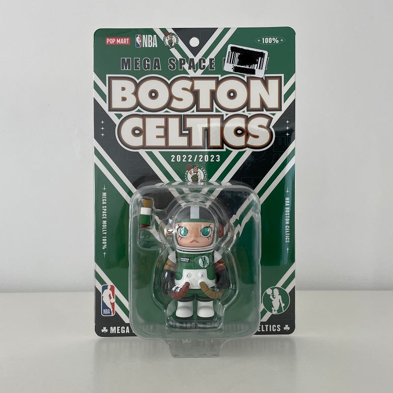 POPMART NBA Mega Space Molly 100% (Boston Celtics) 1pc NEW – ETTV