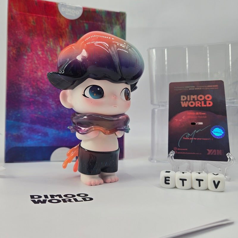 POPMART Dimoo Gorgeous Rainfall Birthday Shanghai Exclusive (only 269 ...