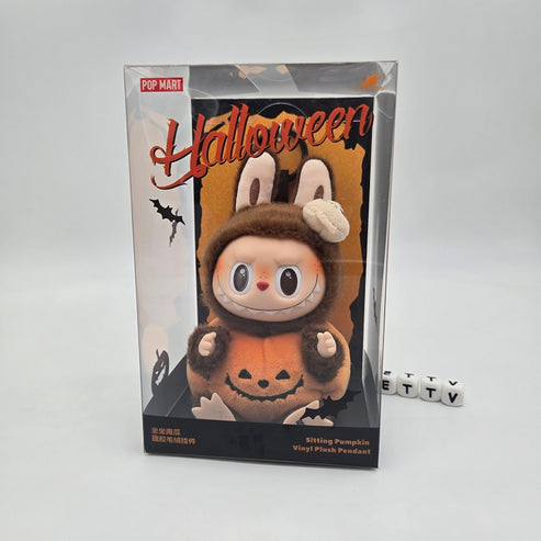 POPMART Labubu 200% Happy Halloween Party Sitting Pumpkin, New – ETTV