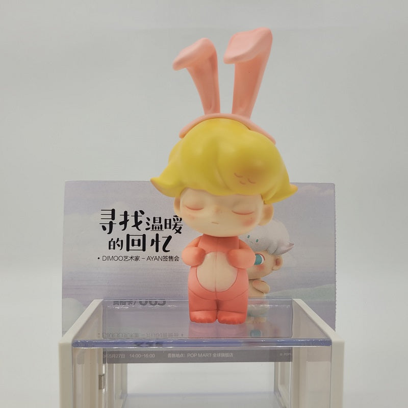 ETTV POPMART Dimoo Retro Series (Pajamas Rabbit) - Hand Signed by Ayan