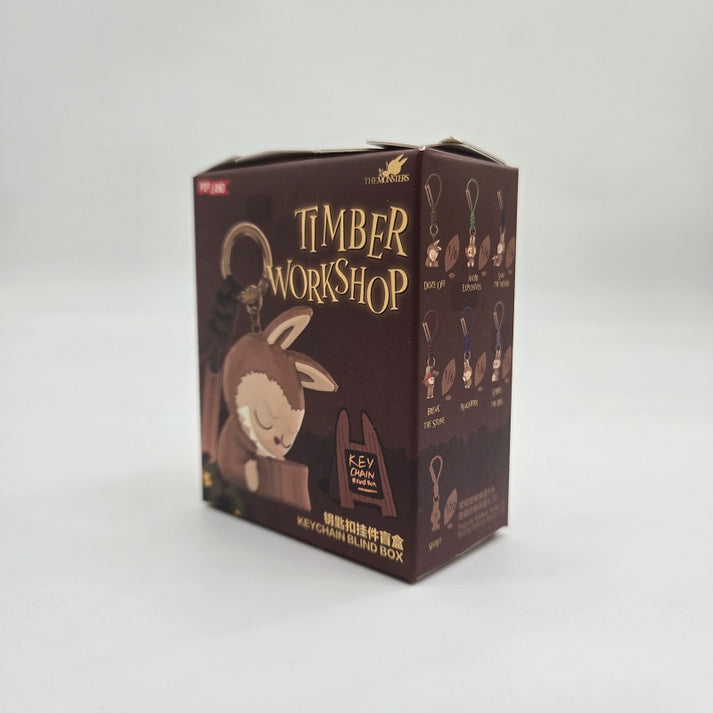 POPMART #7 POPLAND Labubu Timber Workshop keychain (Secret Complete) 1 ...