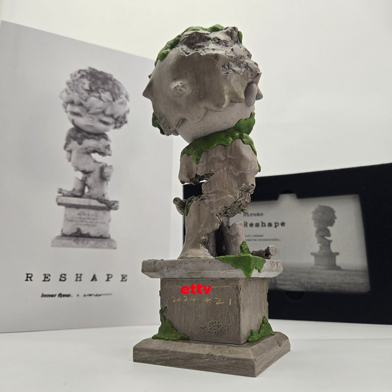 POPMART Rare Signed Hirono Reshape 8.5" Figurine at PTS Beijing by Art ...