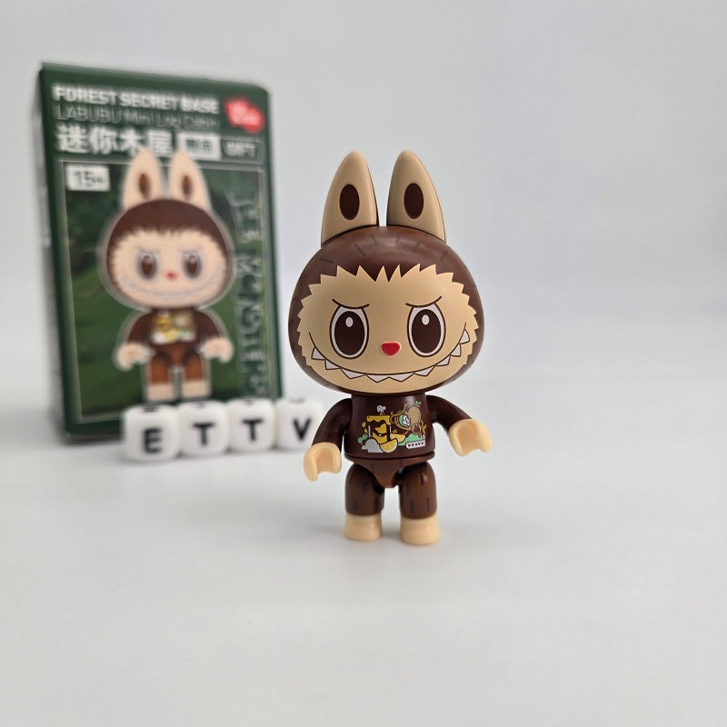POPMART Labubu Mini Log Cabin Pop Blocks Lego (Rare Gift Box), New – ETTV