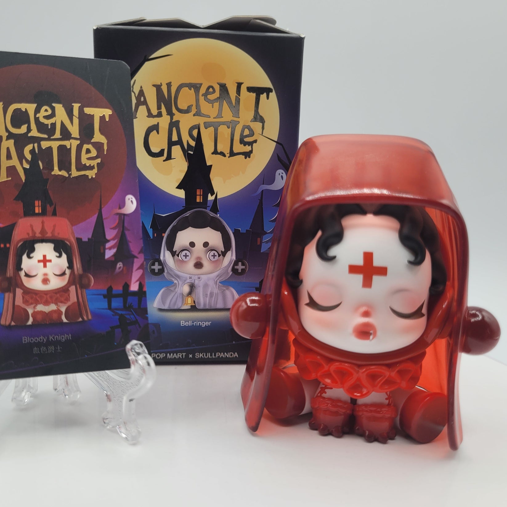 POPMART SKULLPANDA Ancient Castle Series Blind Box (#13 Bloody Knight ...