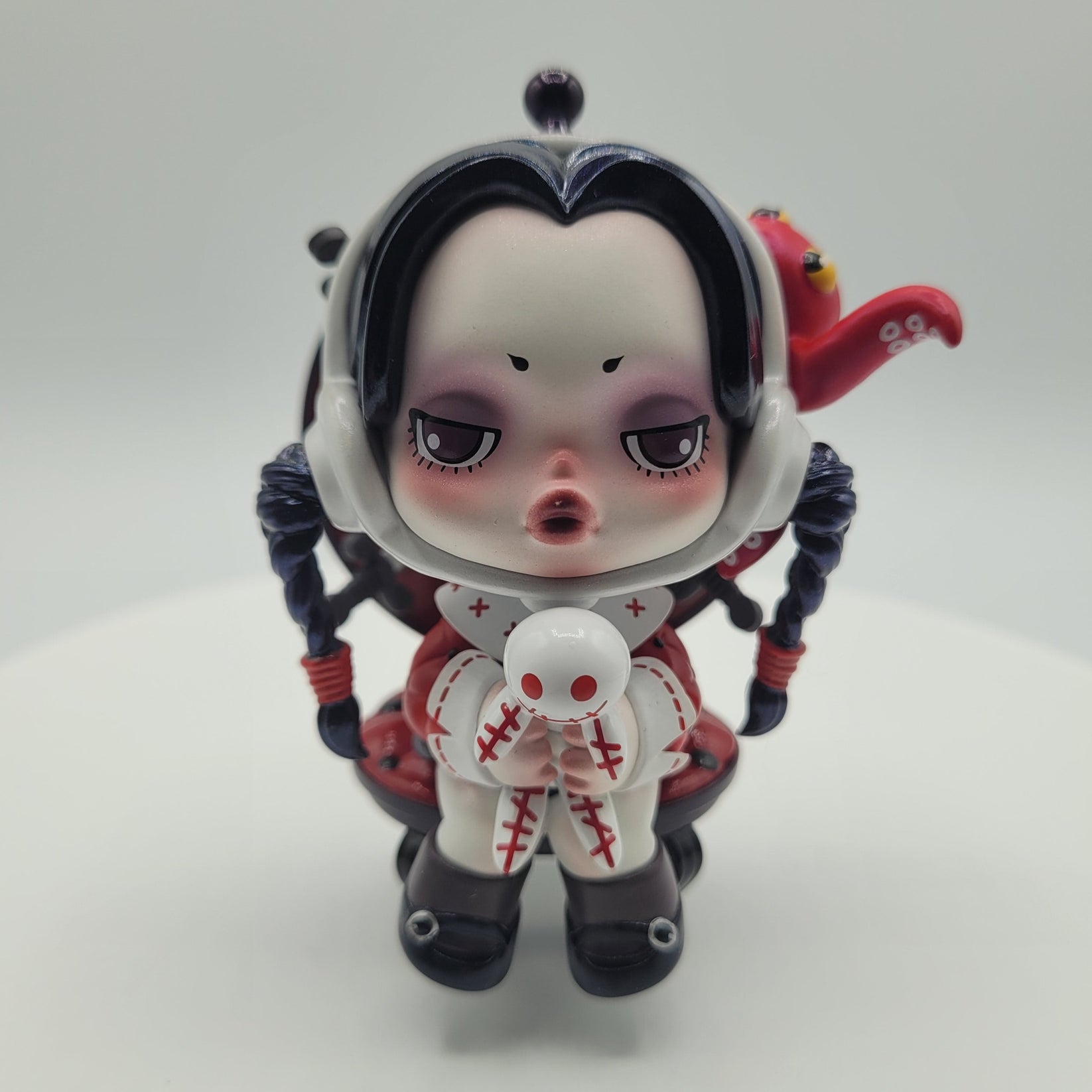 POPMART SKULLPANDA Addams Family Series Blind Box (#13 Deadpan Wednesd ...