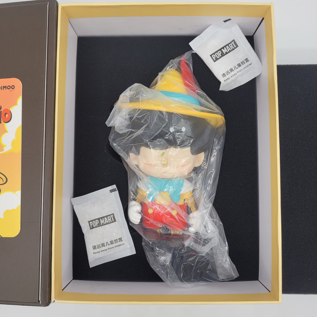 ETTV POPMART Dimoo Pinocchio Disney 200% Figure Collectible Limited Ed