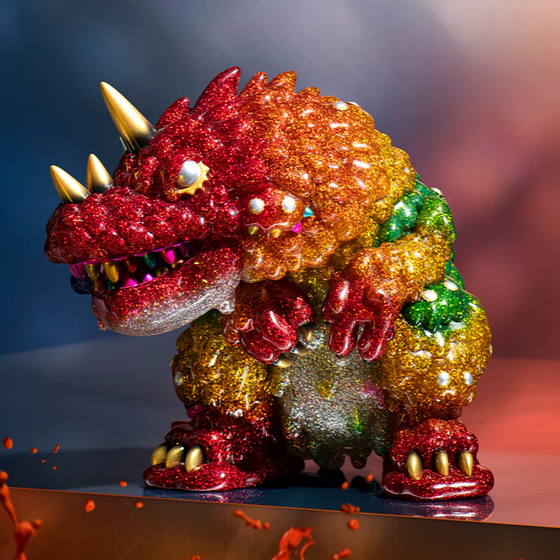 POPMART x INSTINCTOY Dreamy Vincent "Rainbow Glitter" Figurine New/Uno ...