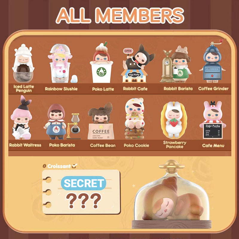 2023 POP MART PUCKY Rabbit Cafe Series Blind Box – ETTV