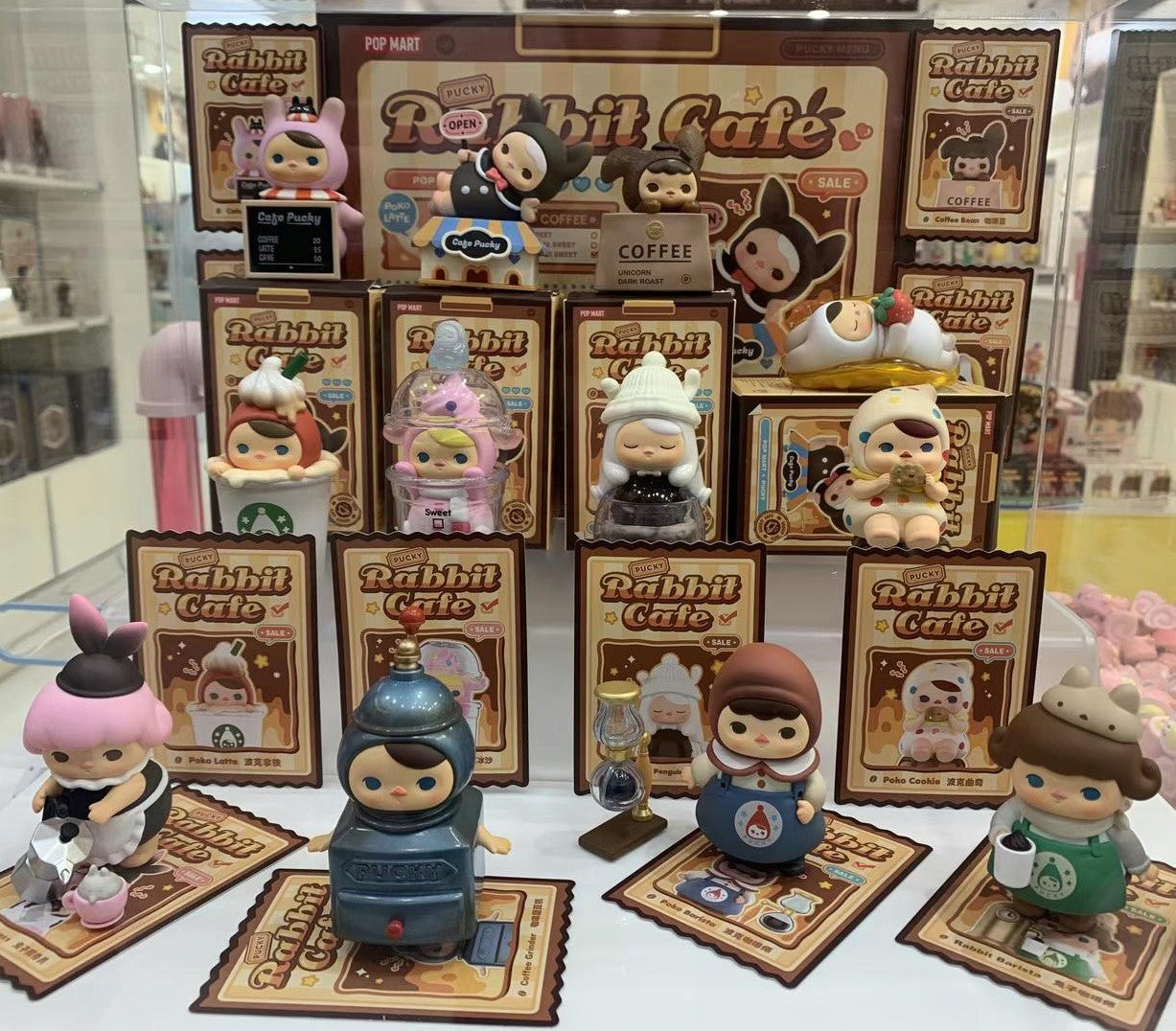 2023 POP MART PUCKY Rabbit Cafe Series Blind Box – ETTV