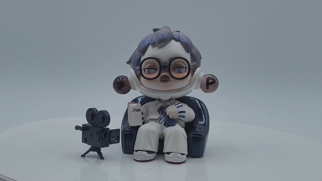 POPMART SKULLPANDA Action Cut Series Blind Box (#13 Cool Director) Sec ...